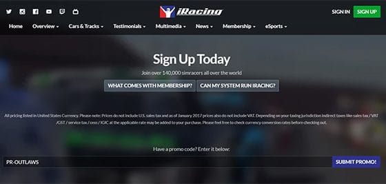 IRacing Promo Codes 2020 SimRacingSetup