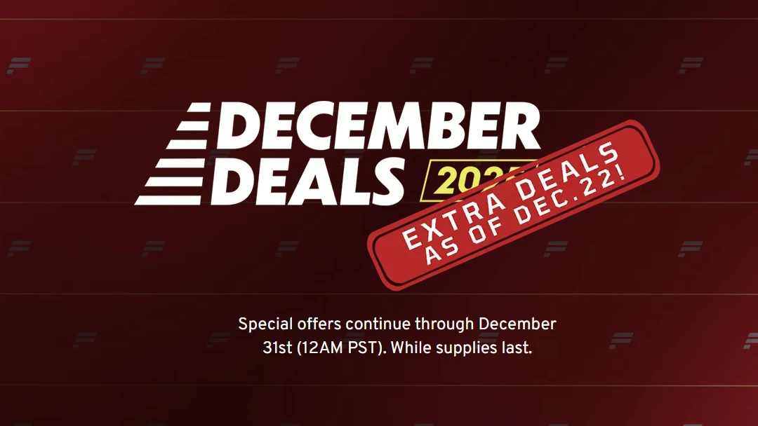 Fanatec Black Friday Deals Return For December!